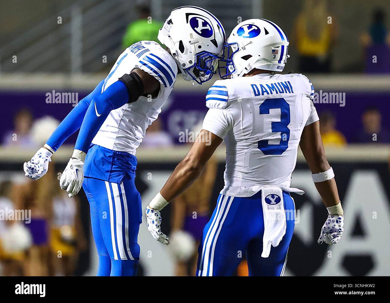 September 20, 2025: BYU cornerback Therrian Alexander III (1) and BYU ...