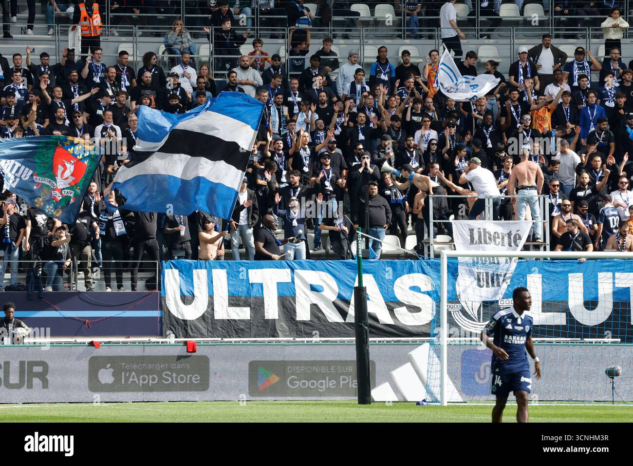 PFC’s Ultras Fans during the 2025-26 French soccer League One game, PFC ...