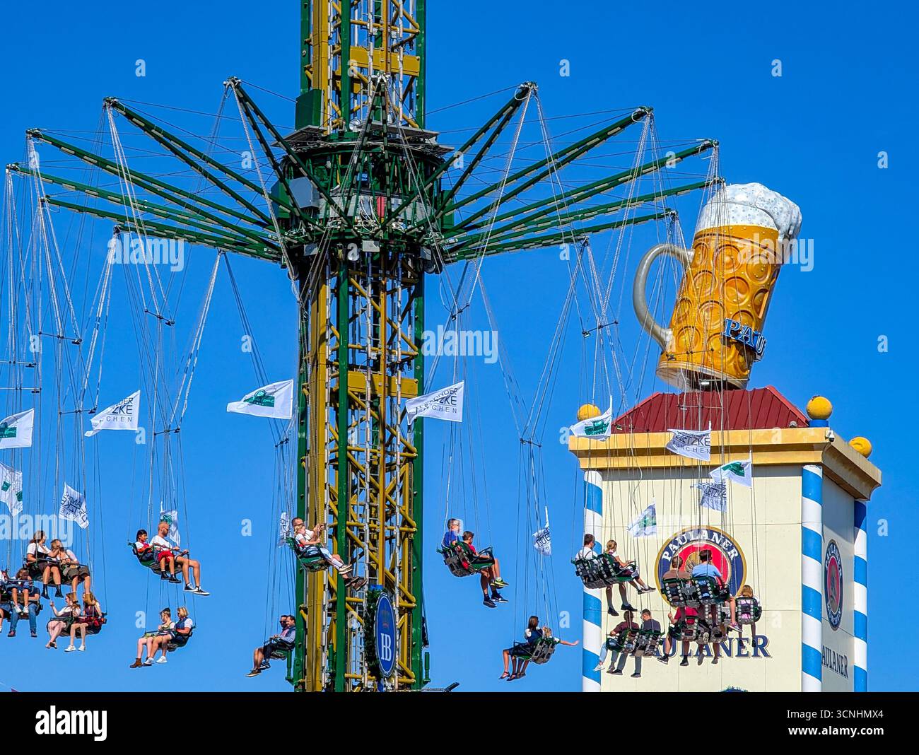 Beerhouse swing ride hi-res stock photography and images - Alamy