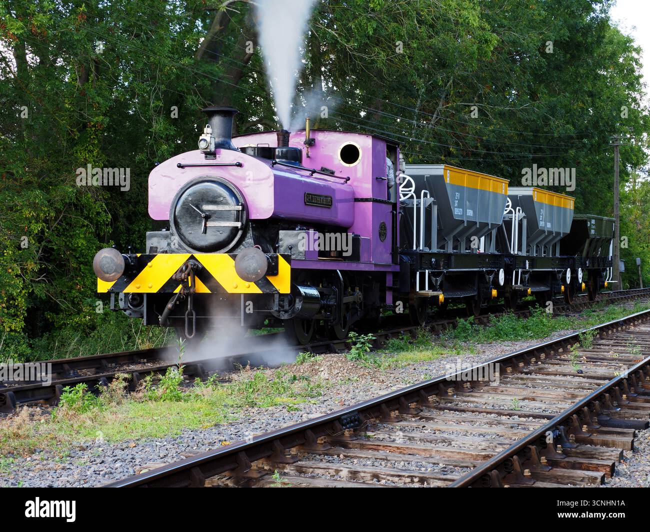 Andrew Barclay 0-4-0 ST JN Derbyshire at the Northampton and Lamport ...