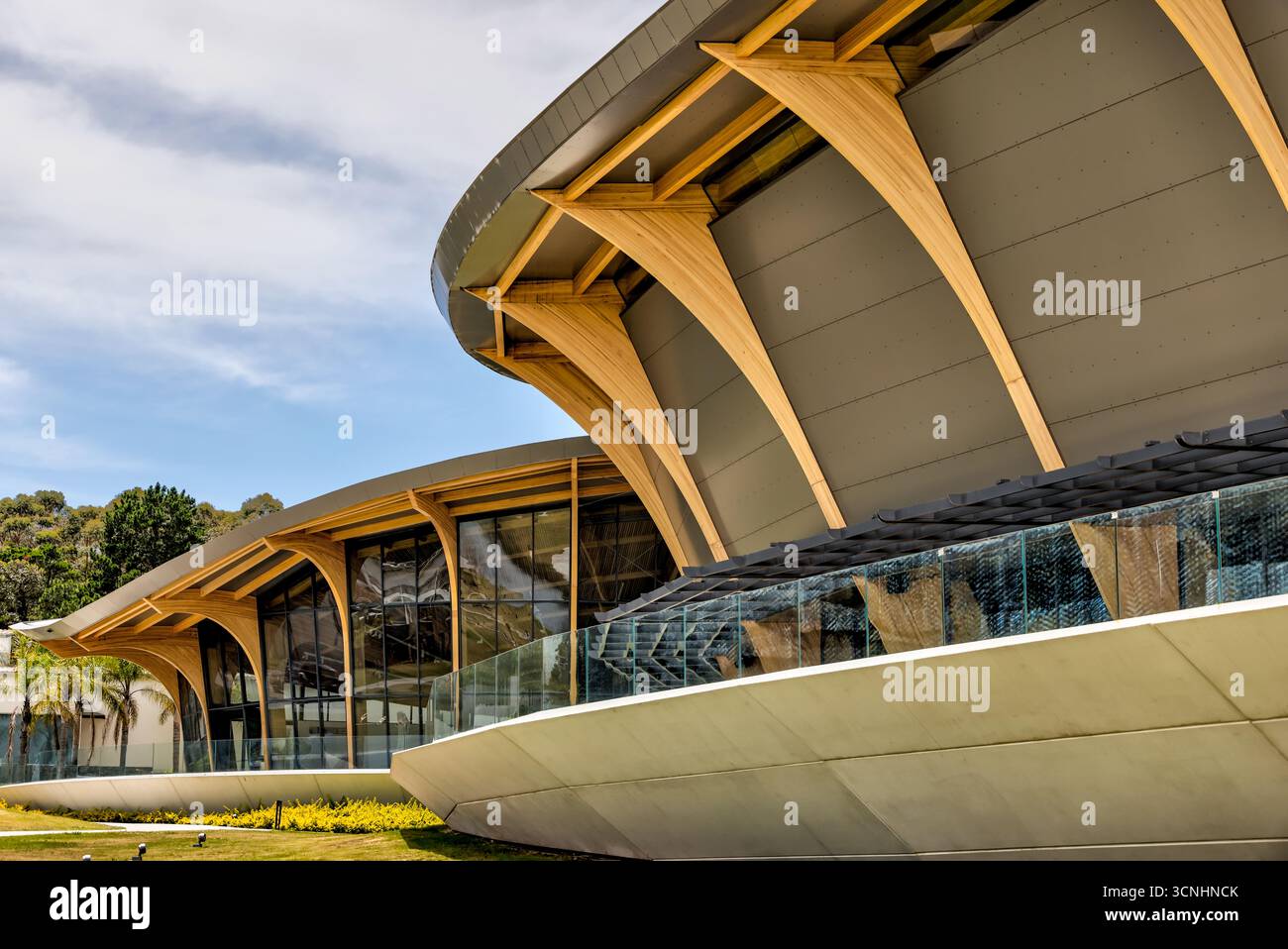 Building exteriors of the Fundación Pablo Atchugarry Stock Photo - Alamy