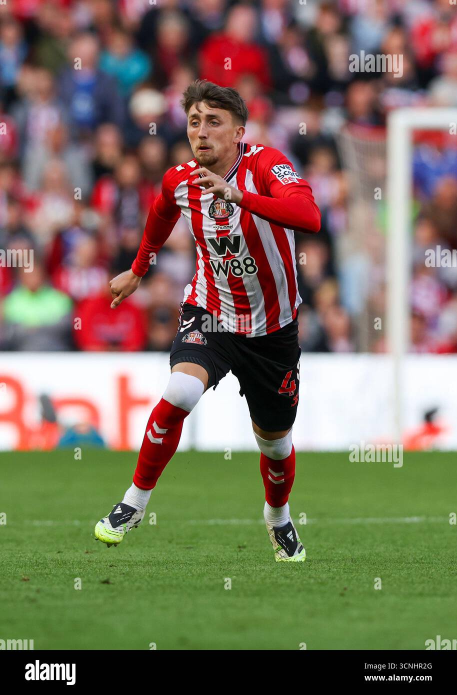 Sunderland, England, 21st September 2025. Dan Neil of Sunderland during ...