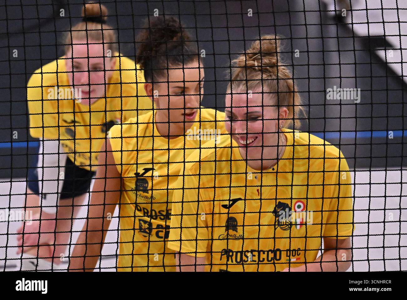 Sarah Farah and Gabi ( Imoco Volley Conegliano Stock Photo - Alamy