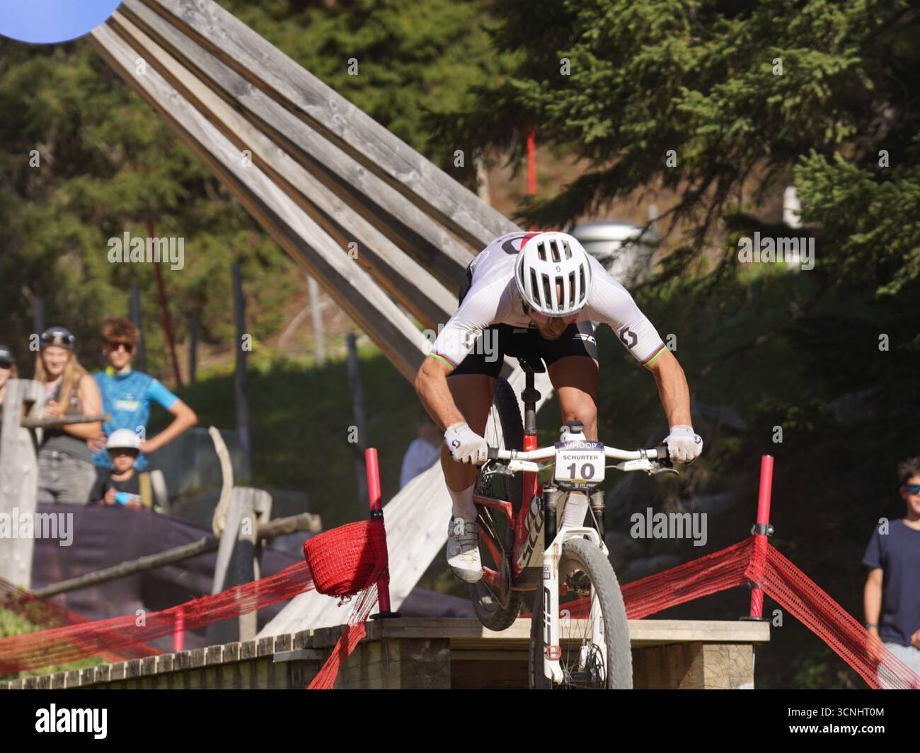 SCHURTER Nino SCOTT-SRAM MTB RACING TEAM during the Man Lenzerheide UCI MOUNTAIN BIKE WORLD ...