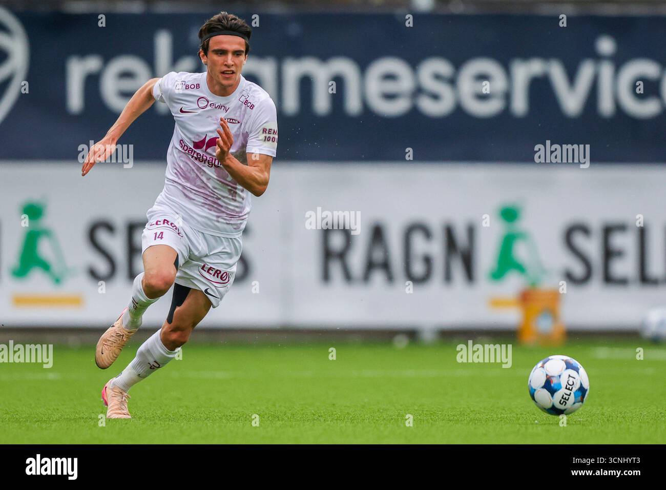 Sandefjord 20250920. Brann's Ulrik Mathisen during the elite football ...