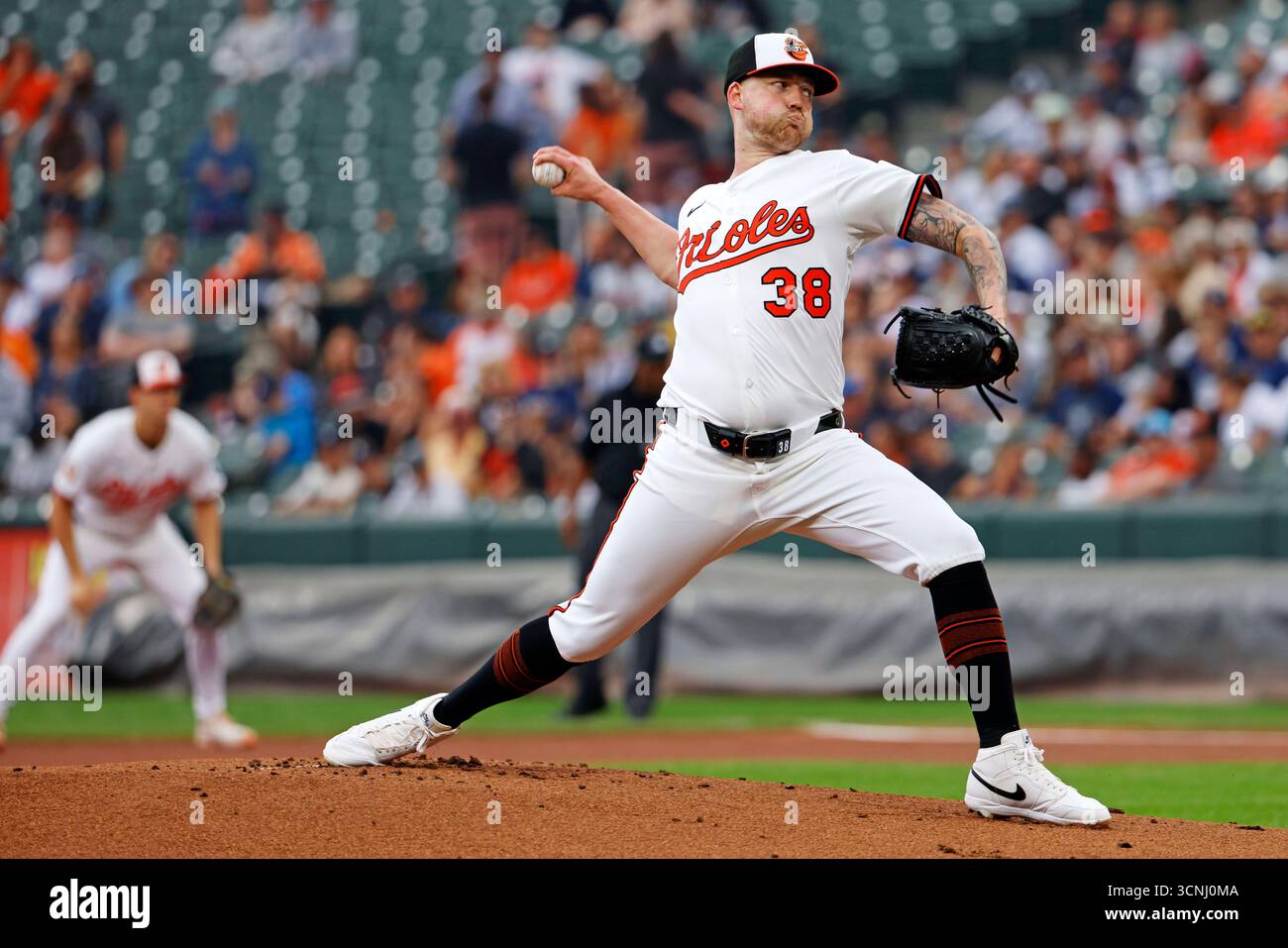 Baltimore Orioles Pitcher Kyle Bradish 38 Pitches During The First