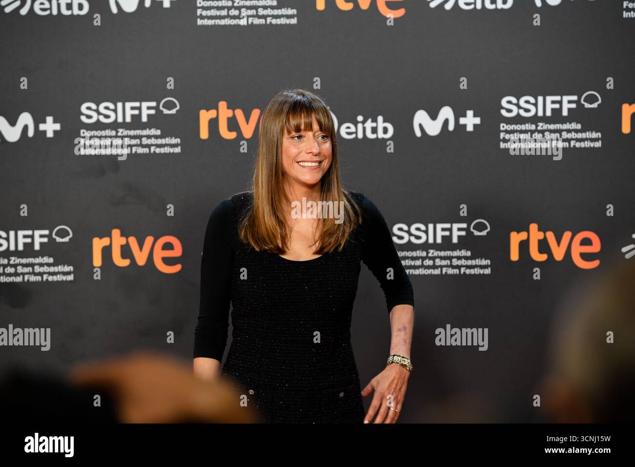San Sebastian, Spain. 21th September 2025. Alice Winocour attends ...