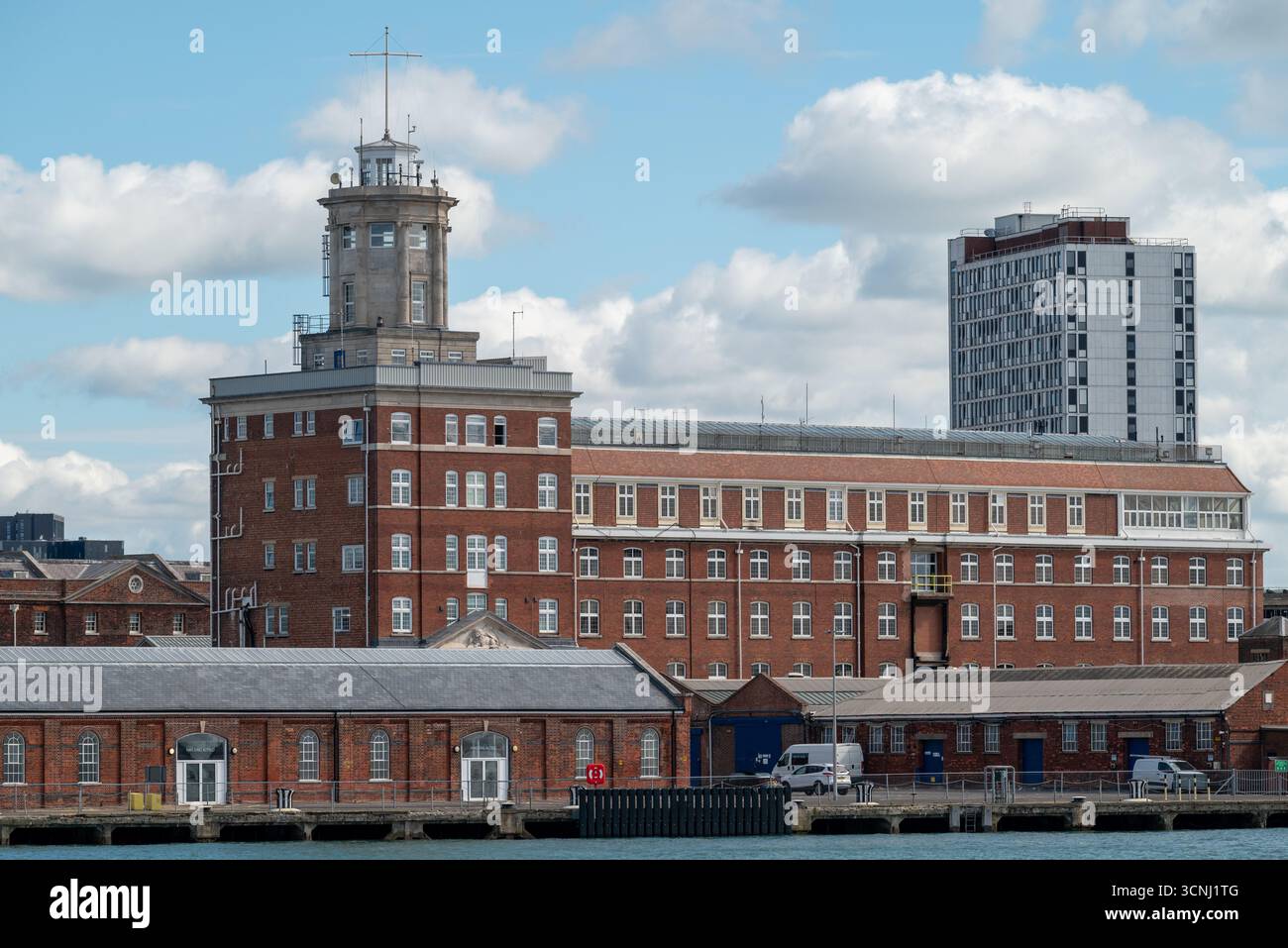 Semaphore Tower, inside the Naval Base in Portsmouth. September 2025 ...