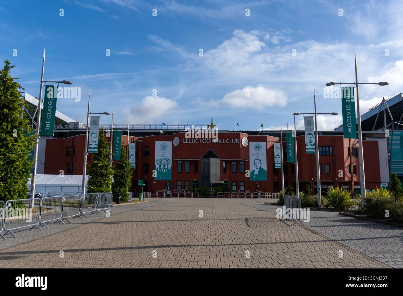 Celtic Park stadium is the home of Celtic Football Club in Glasgow ...