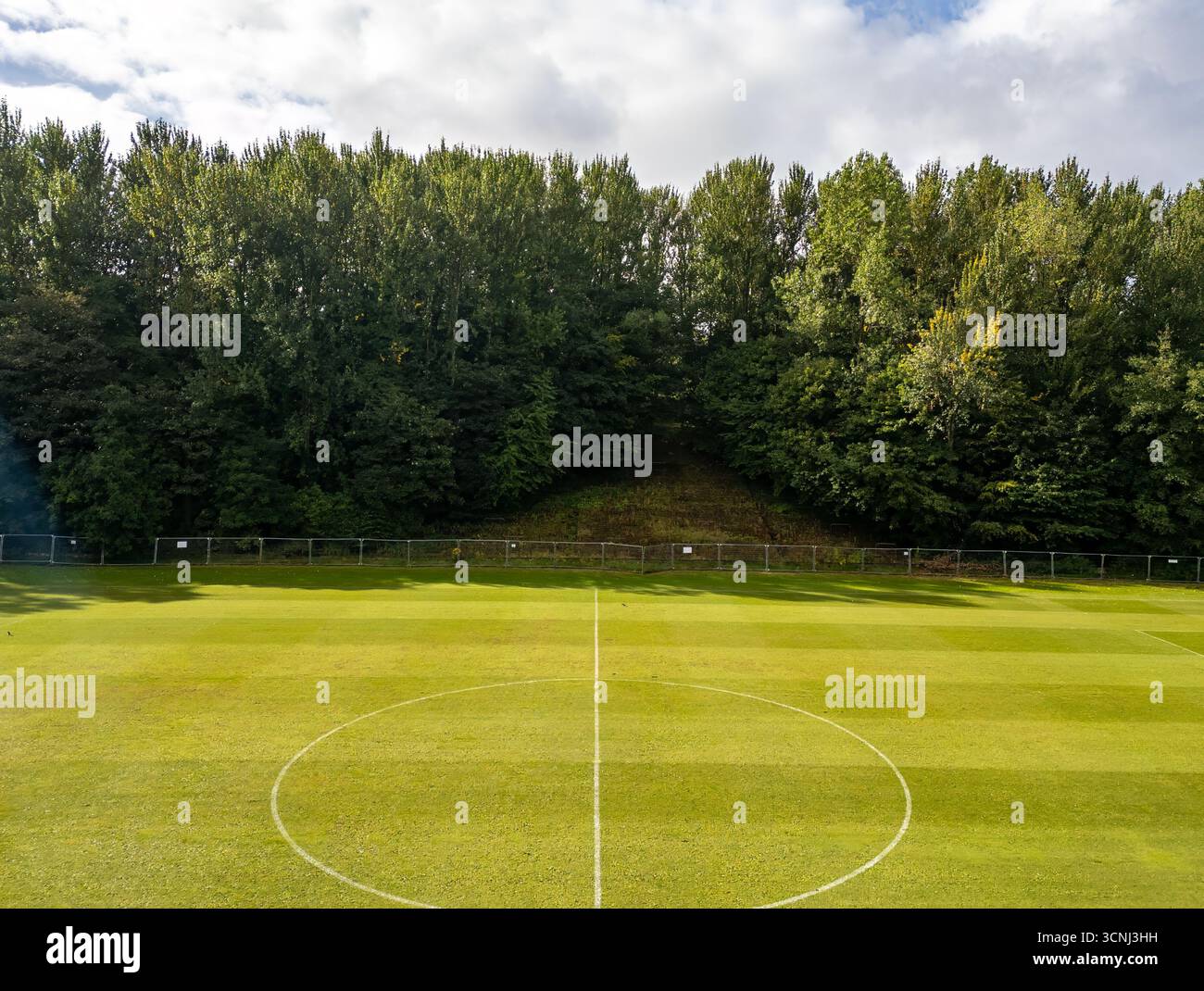 The old Cathkin Park stadium near the current Hampden Park in Glasgow ...
