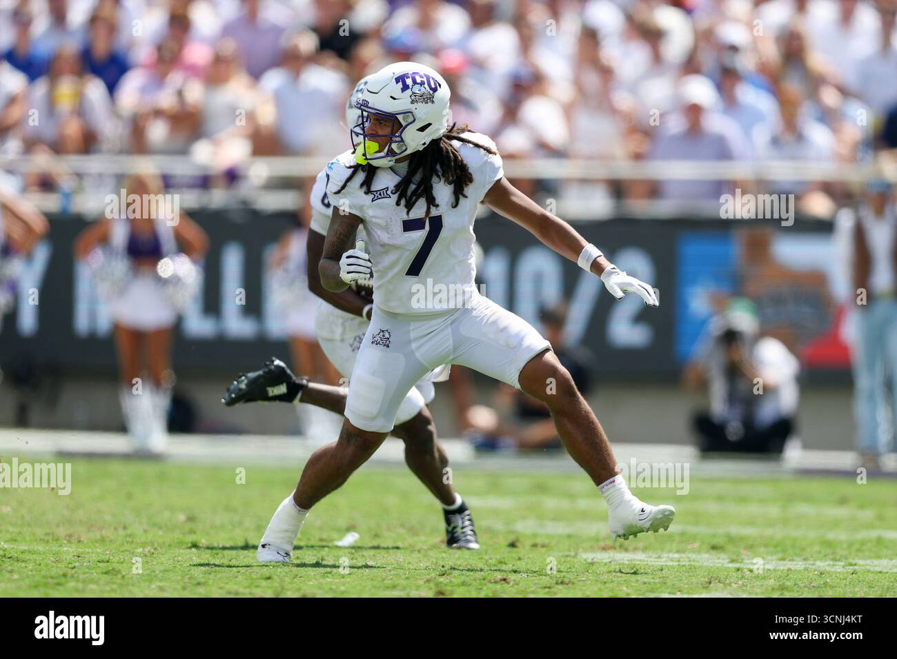 September 20, 2025: TCU Horned Frogs wide receiver Jordan Dwyer (7 ...