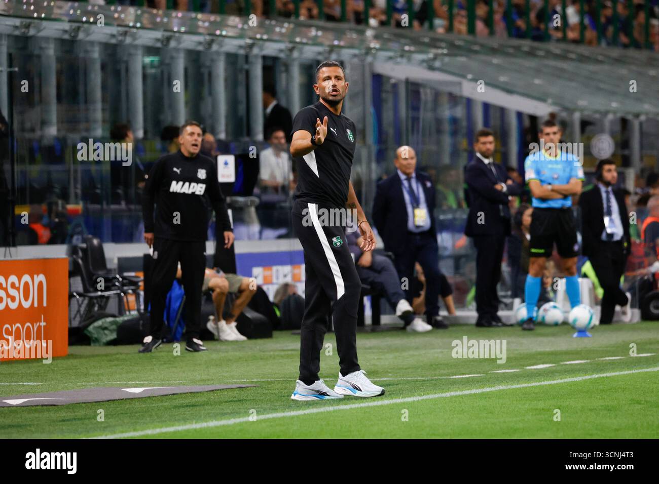 Milano, Italy, September 21 2025. Fabio Grosso in action during the ...