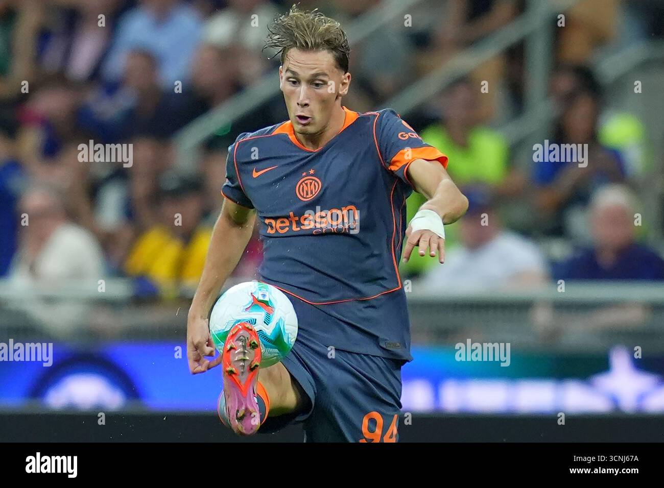 Inter Milan's Francesco Pio Esposito .during the Serie A soccer match ...