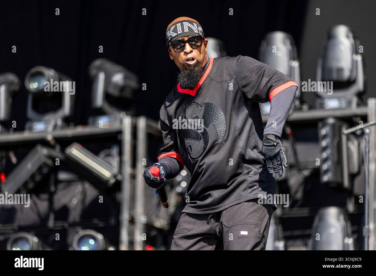 Tech N9ne performs during Louder Than Life music festival seen on ...