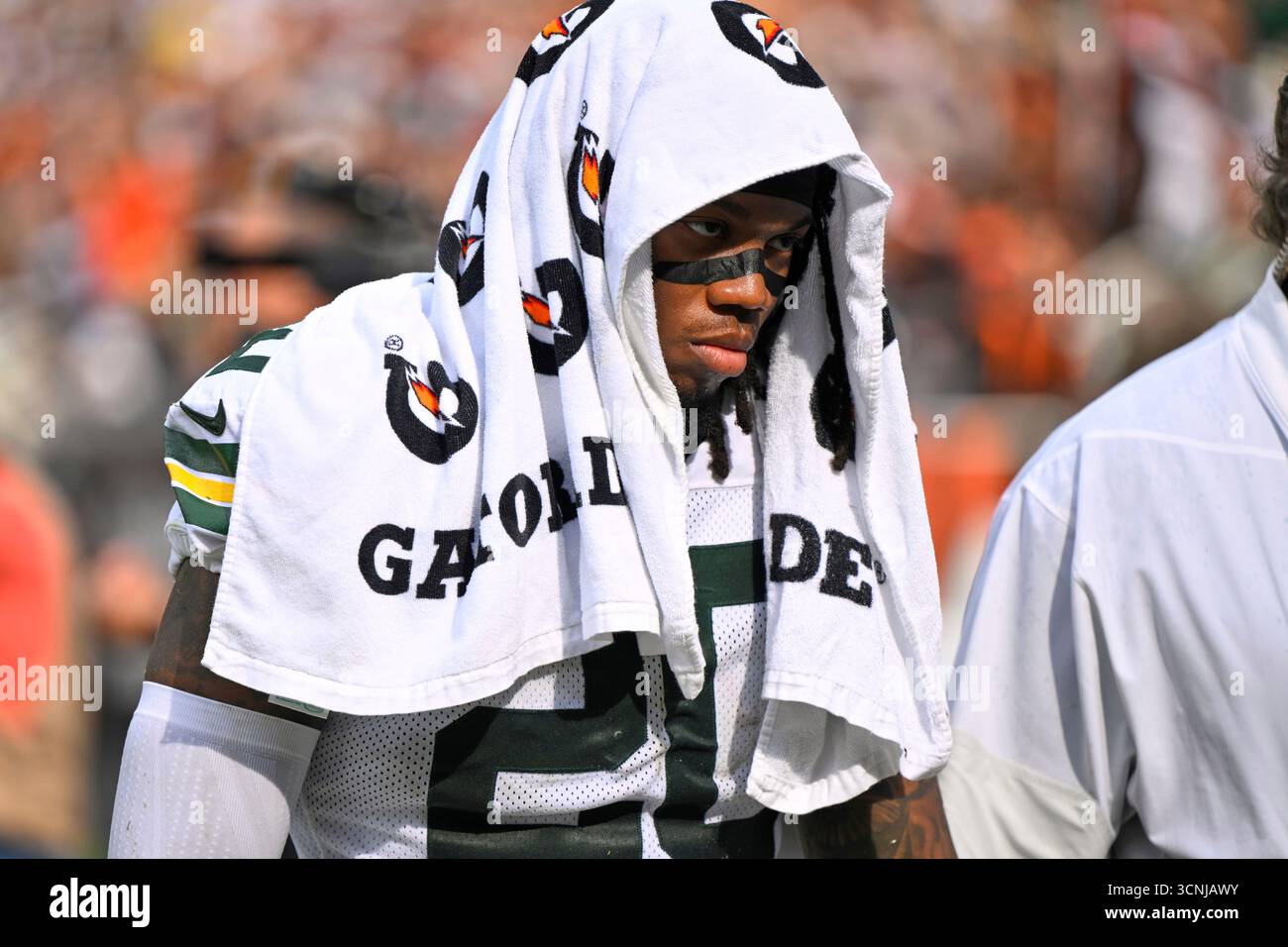 Green Bay Packers' Javon Bullard heads to the locker room during the ...