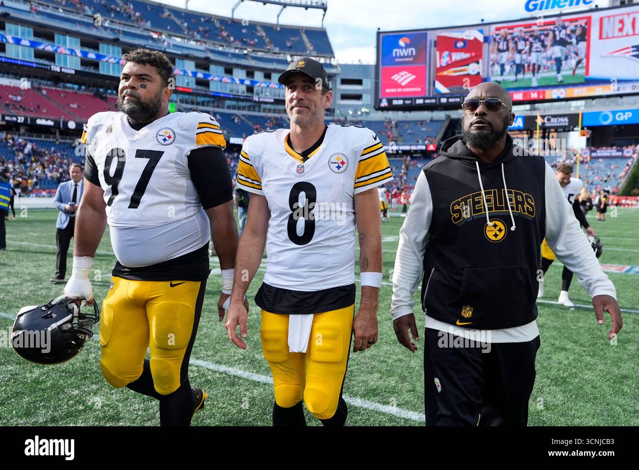 Pittsburgh Steelers defensive tackle Cameron Heyward (97) and ...