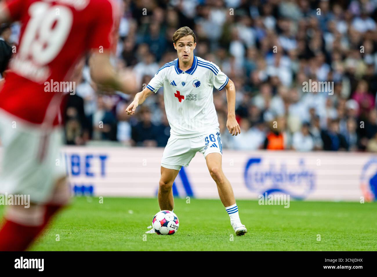 Copenhagen, Denmark. 21st, September 2025. William Clem (36) of FC ...