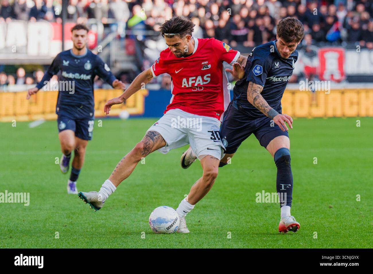 ALKMAAR , 21-09-2025 , AFAS Stadium , season 2025 / 2026 ...
