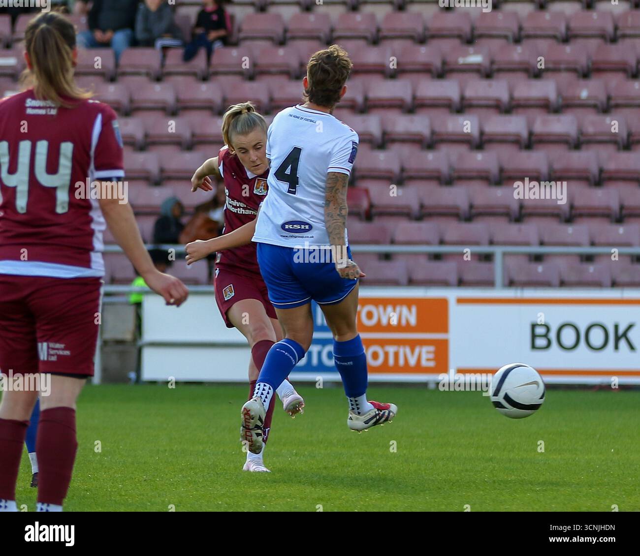 Northampton, United Kingdom. 21 September, 2025:Jemima Footitt shoots ...