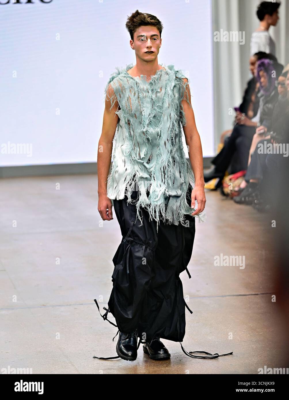 London, UK, 21st September 2025: Designer Ying Chu showcased 'FJU ...