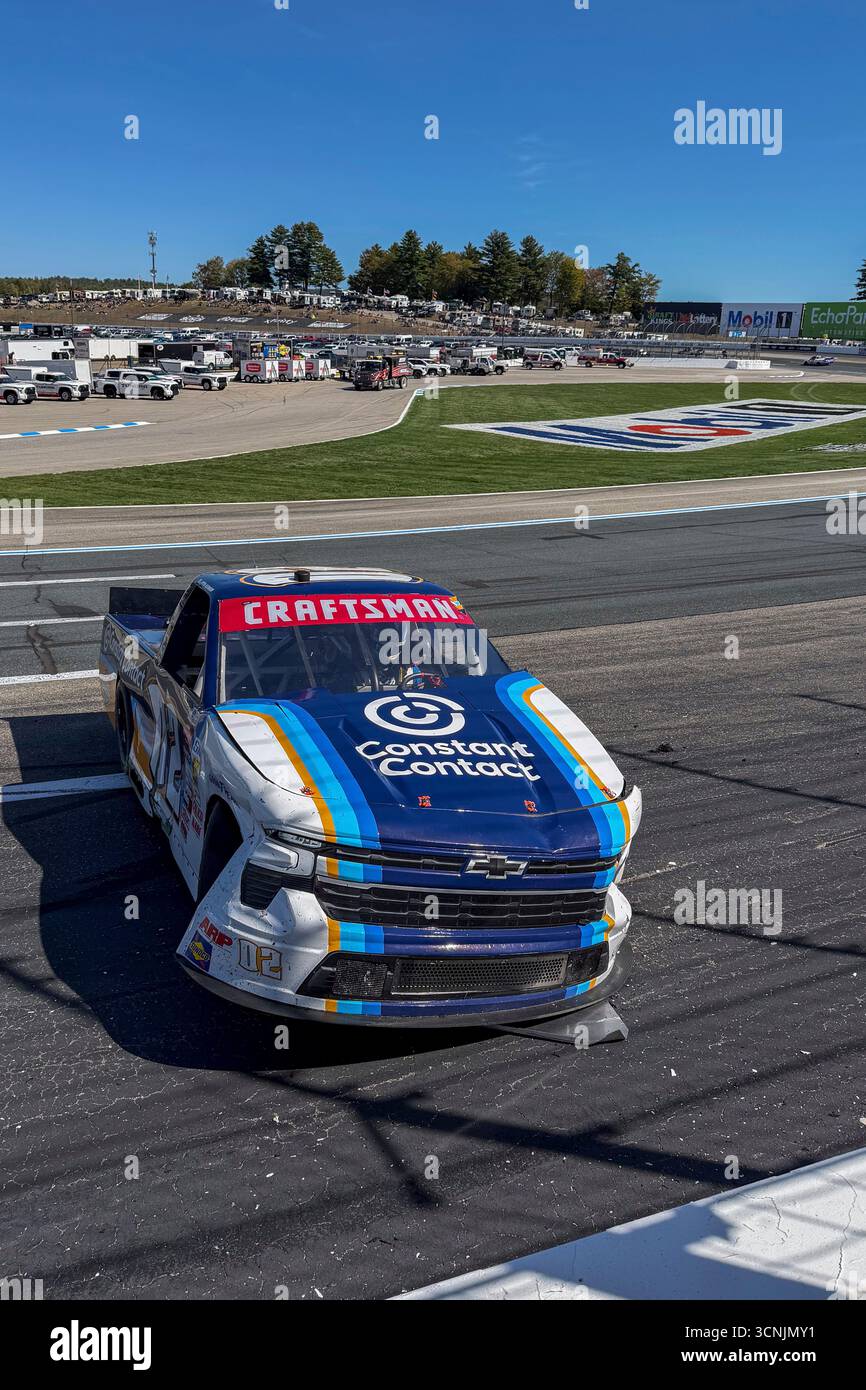 LOUDON, NH - SEPTEMBER 20: Jayson Alexander (#02 Young's Motorsports Constant Contact Chevrolet ...