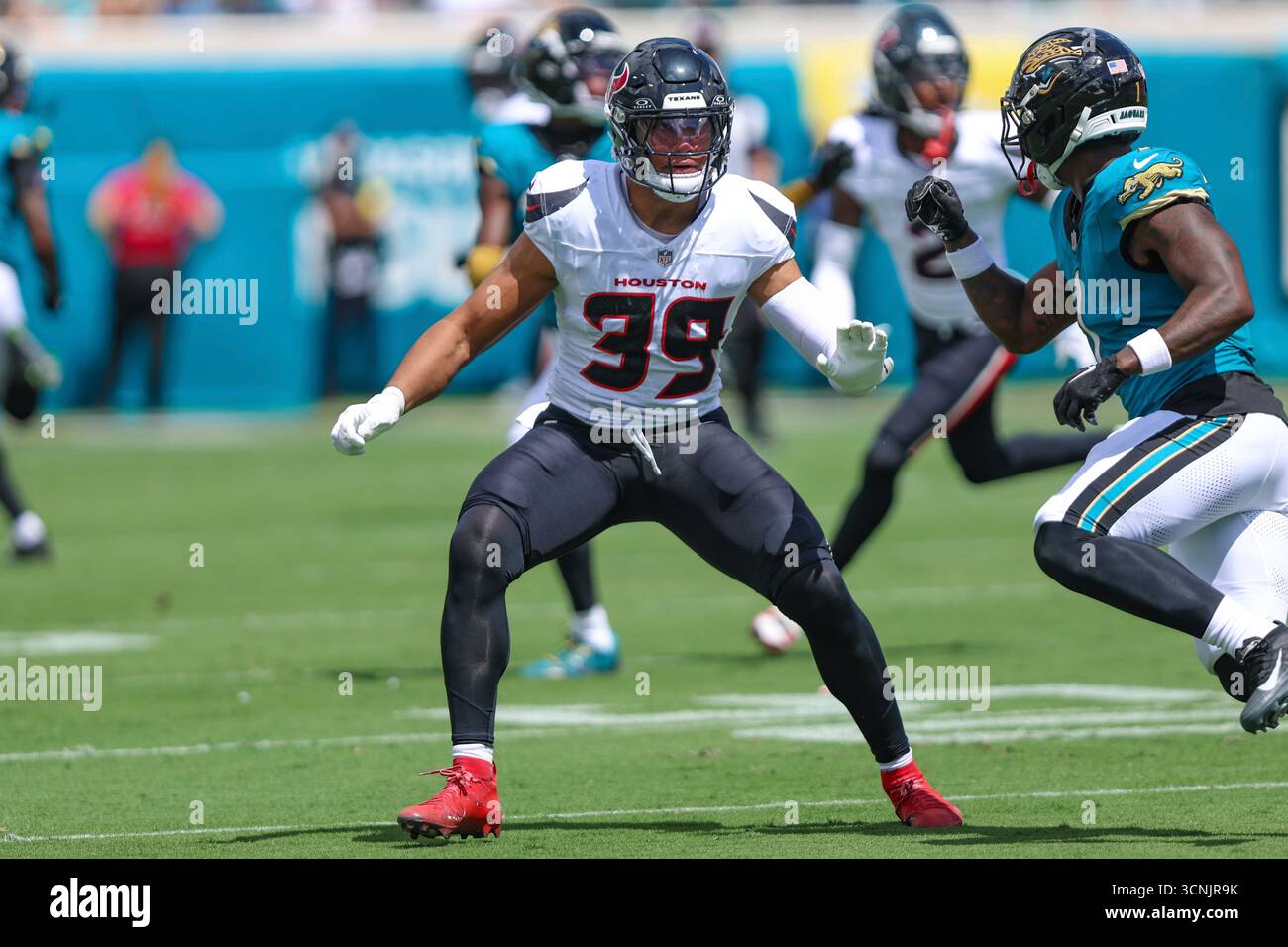 Houston Texans linebacker Henry To'Oto'O (39) in action during an NFL ...