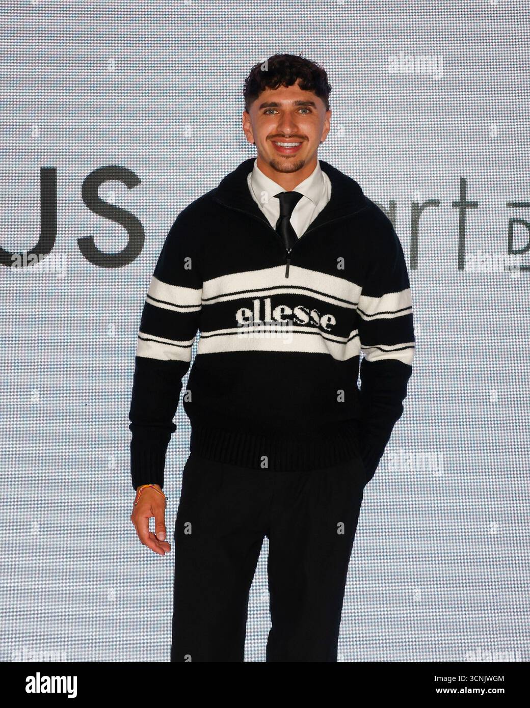 Sebastian Melrose attends the London Fashion Week: Barrus x Art de ...