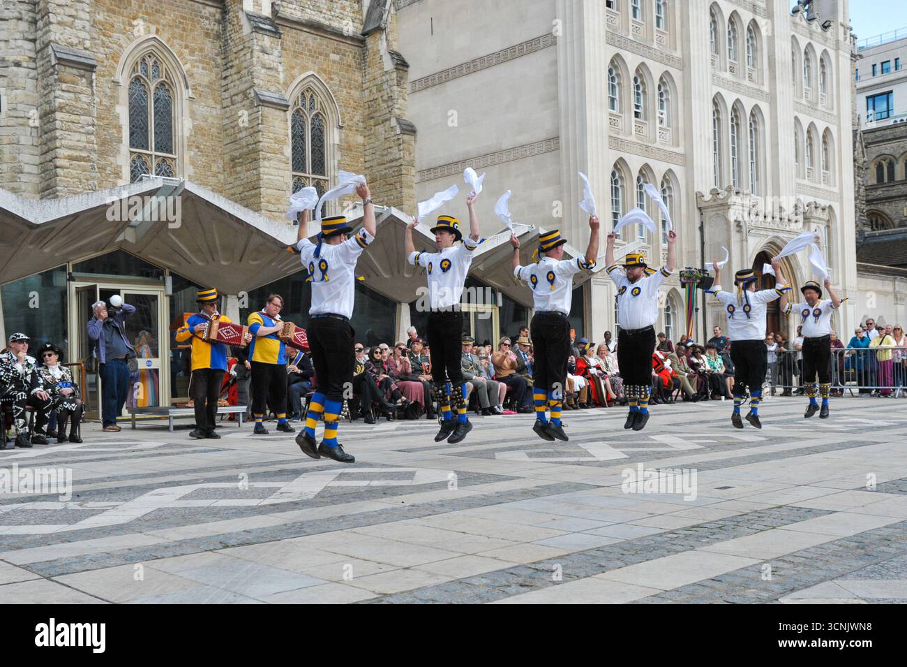 Morris Dancers from Hammersmith Morris Men performing during the the ...