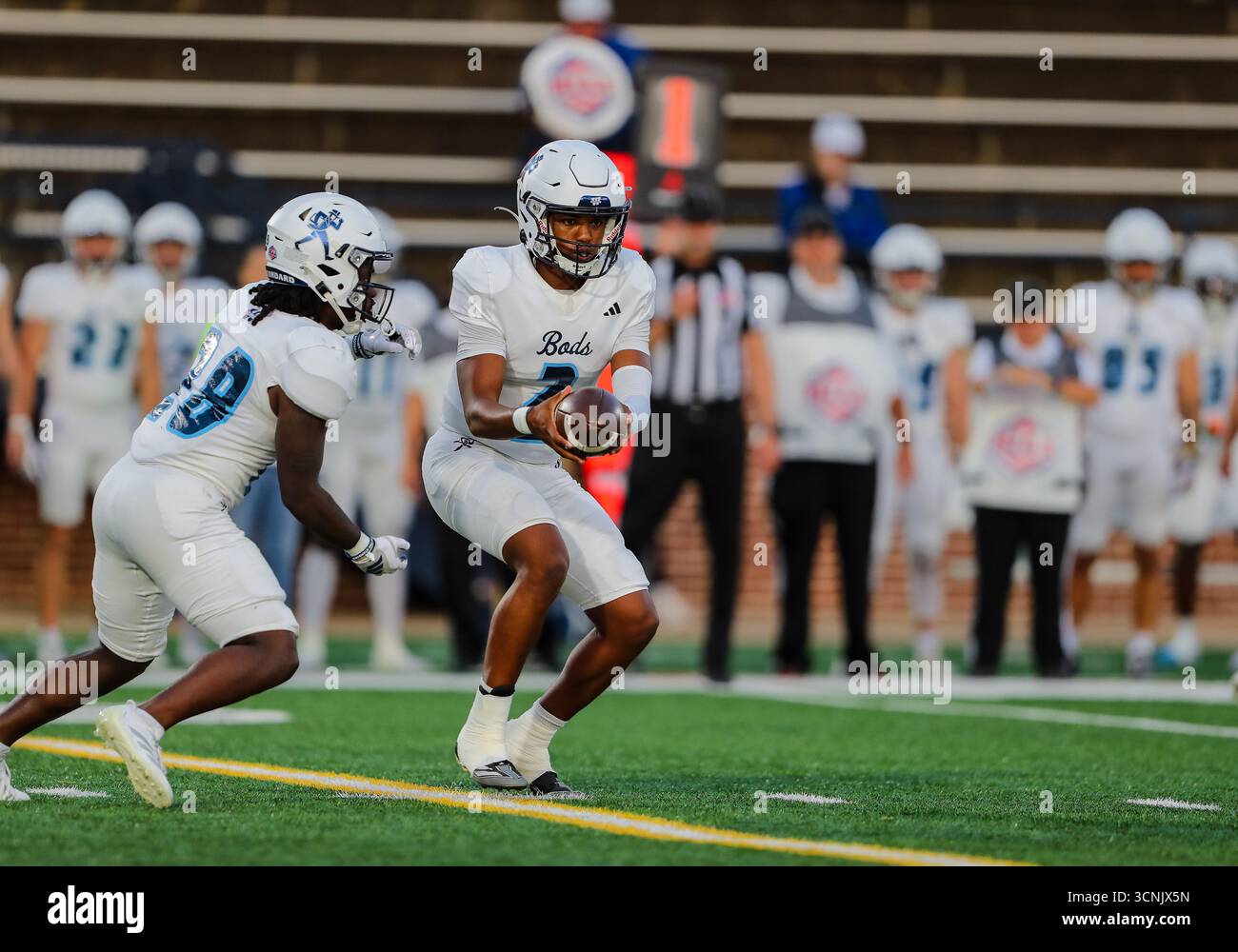 September 20, 2025:.Washburn Ichabods quarterback Justin Lewis (2 ...