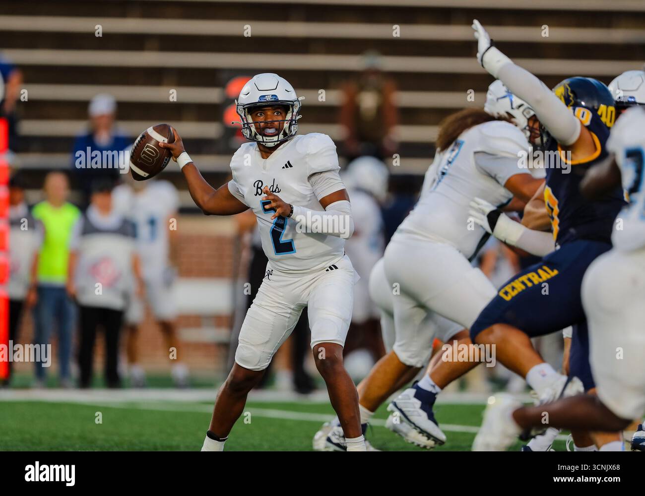 September 20, 2025:.Washburn Ichabods quarterback Justin Lewis (2 ...