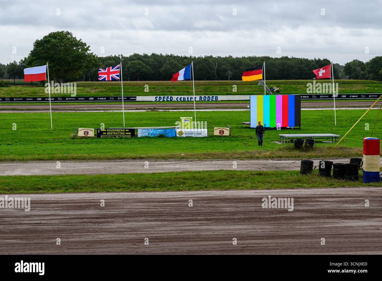 General view of Speed Centre Roden during the FIM Long Track World ...