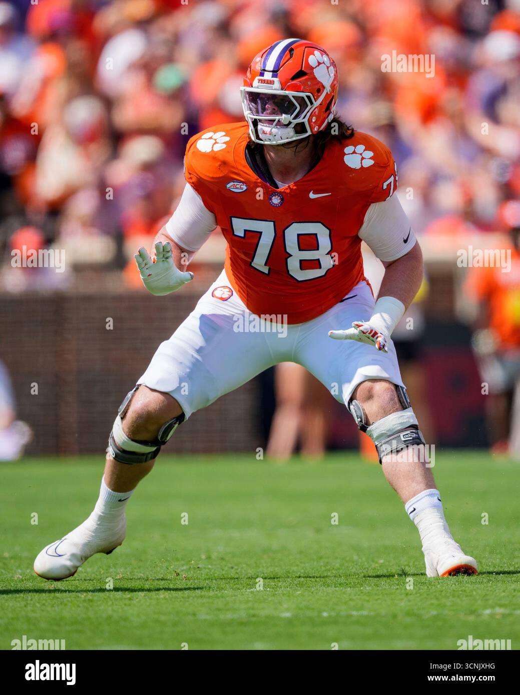 Clemson offensive lineman Blake Miller (78) plays against Syracuse in ...