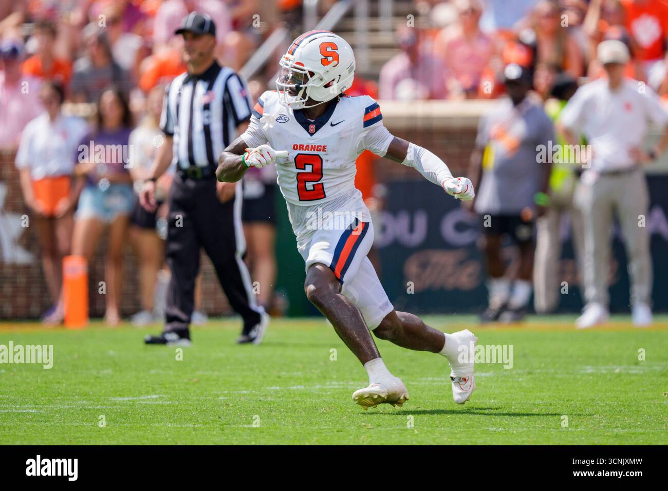 Syracuse wide receiver Johntay Cook (2) plays against Clemson in the ...