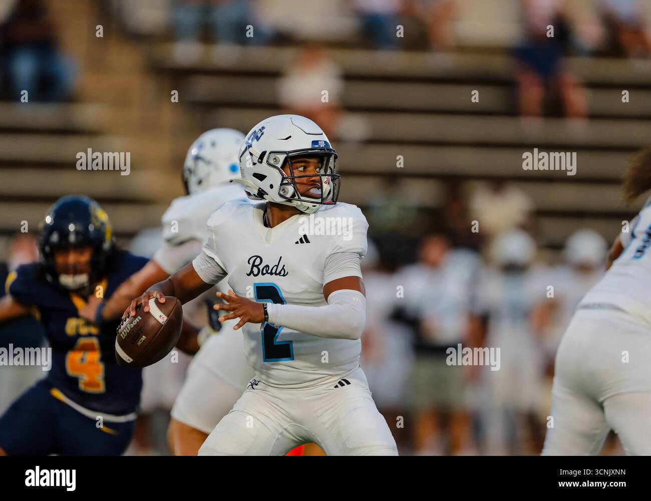 September 20, 2025:.Washburn Ichabods quarterback Justin Lewis (2 ...