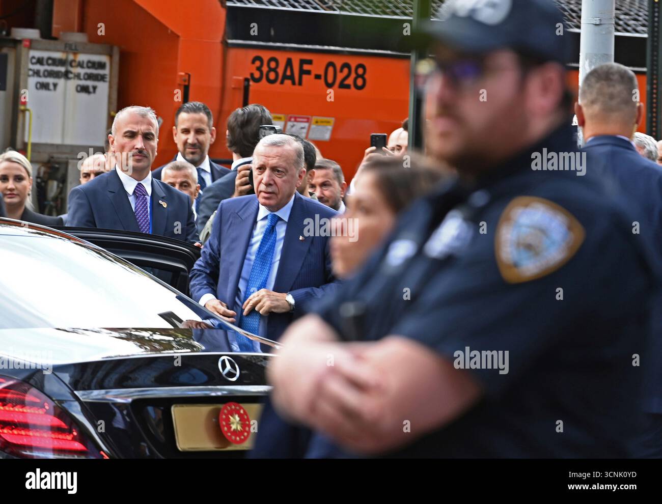 Photo by: Andrea Renault/STAR MAX/IPx 2025 9/21/25 Turkish President ...