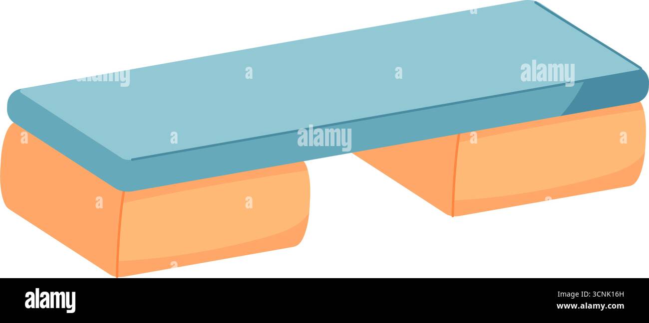Flat fitness step platform hi-res stock photography and images - Alamy