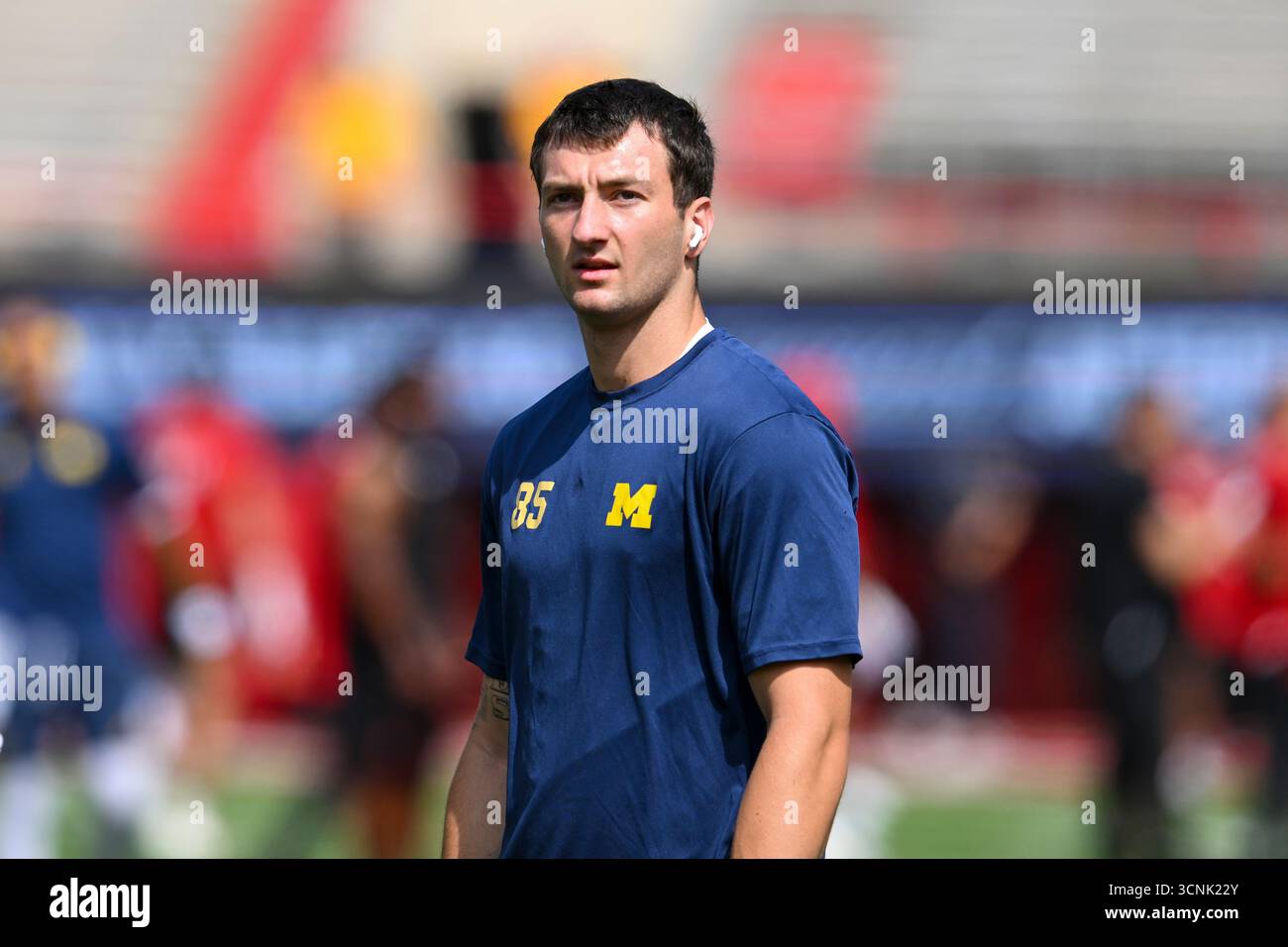 September 20, 2025: Michigan wide receiver Logan Forbes (85) before the ...