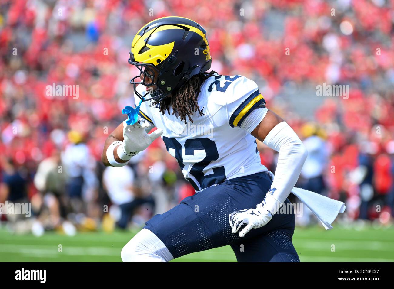 September 20, 2025: Michigan defensive back Elijah Dotson (22) during ...