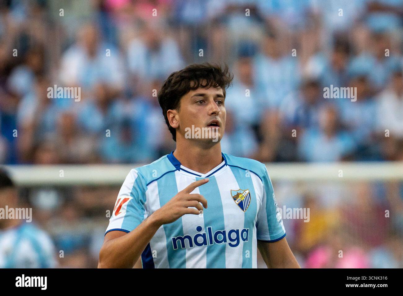 Carlos Dotor (N12) during the Liga Hypermotion (segunda división) game ...