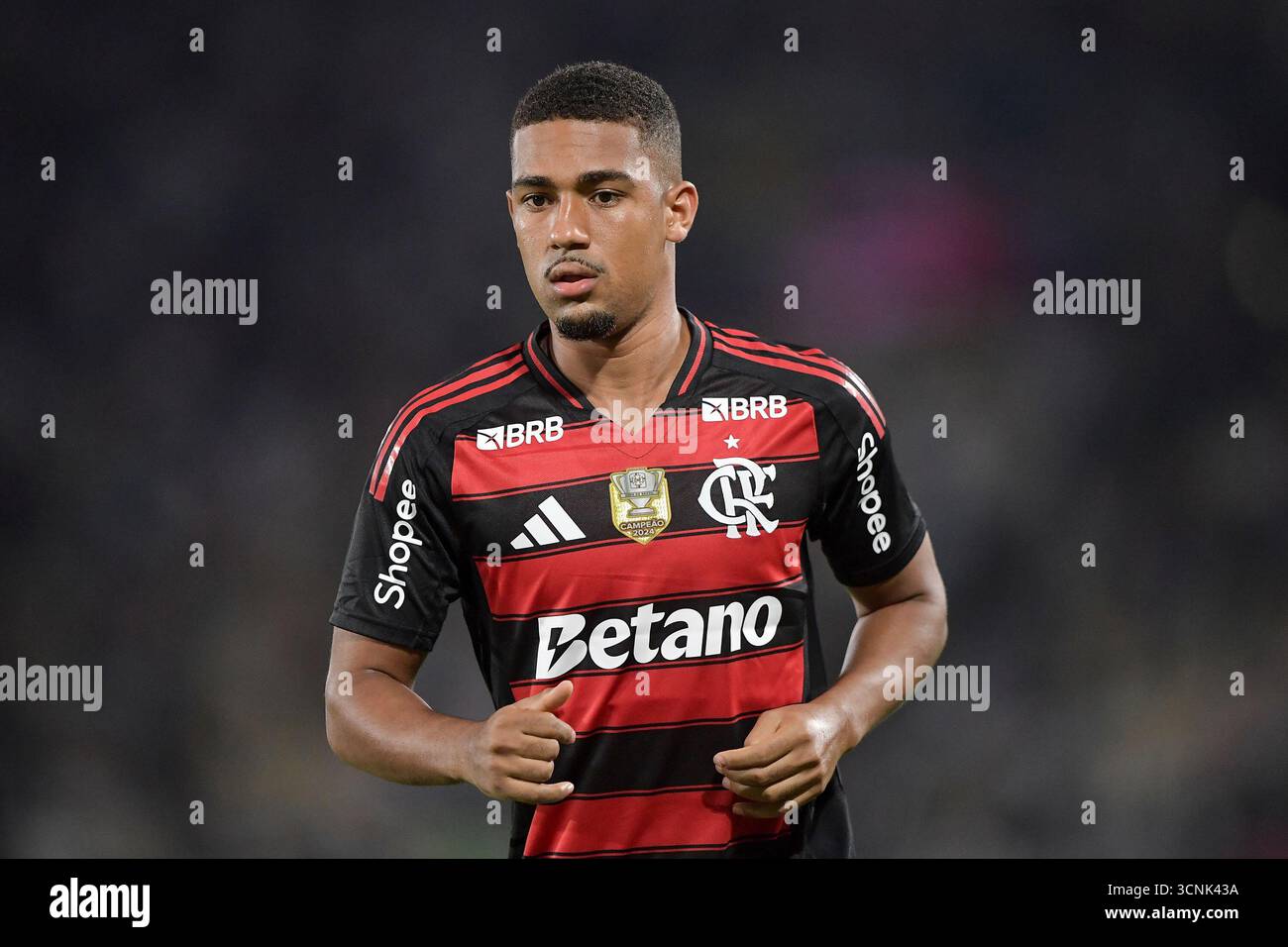 RJ - RIO DE JANEIRO - 09/21/2025 - BRAZILIAN A 2025, FLAMENGO x VASCO - Samuel Lino, Flamengo ...