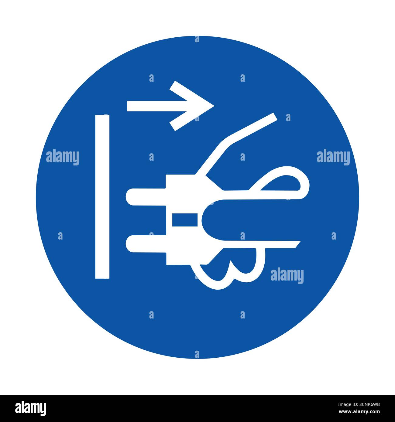 This image features a clear and recognizable symbol of a plug and ...
