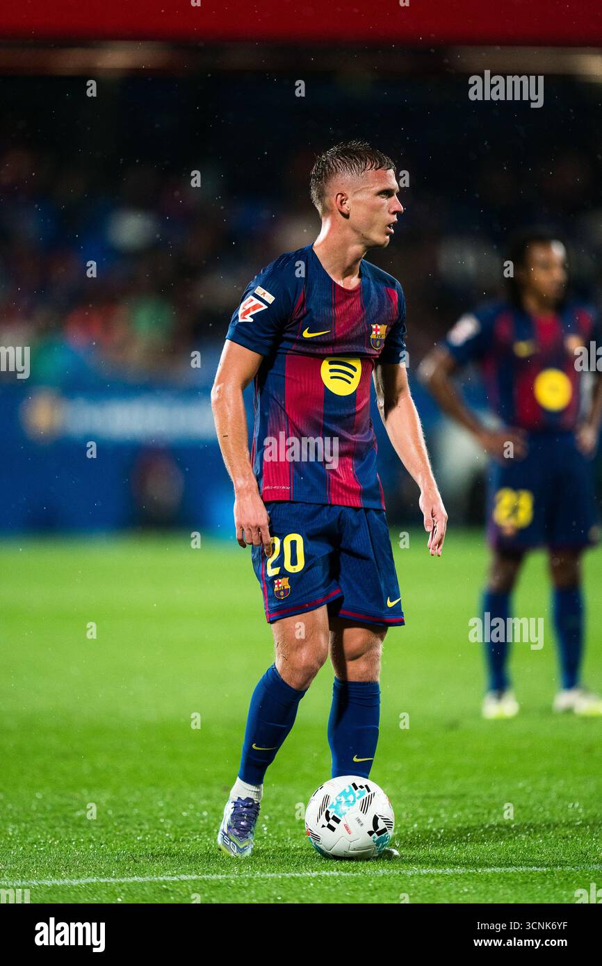 FC Barcelona player (20) Dani Olmo during LaLiga EA Sports match ...