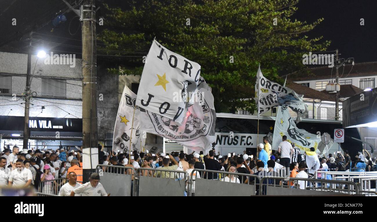 SP - SANTOS - 09/21/2025 - BRAZILIAN A 2025, SANTOS x SAO PAULO ...