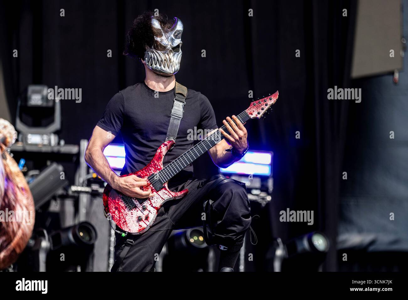 Dmitry Mamedov of Slaughter To Prevail performs during Louder Than Life ...