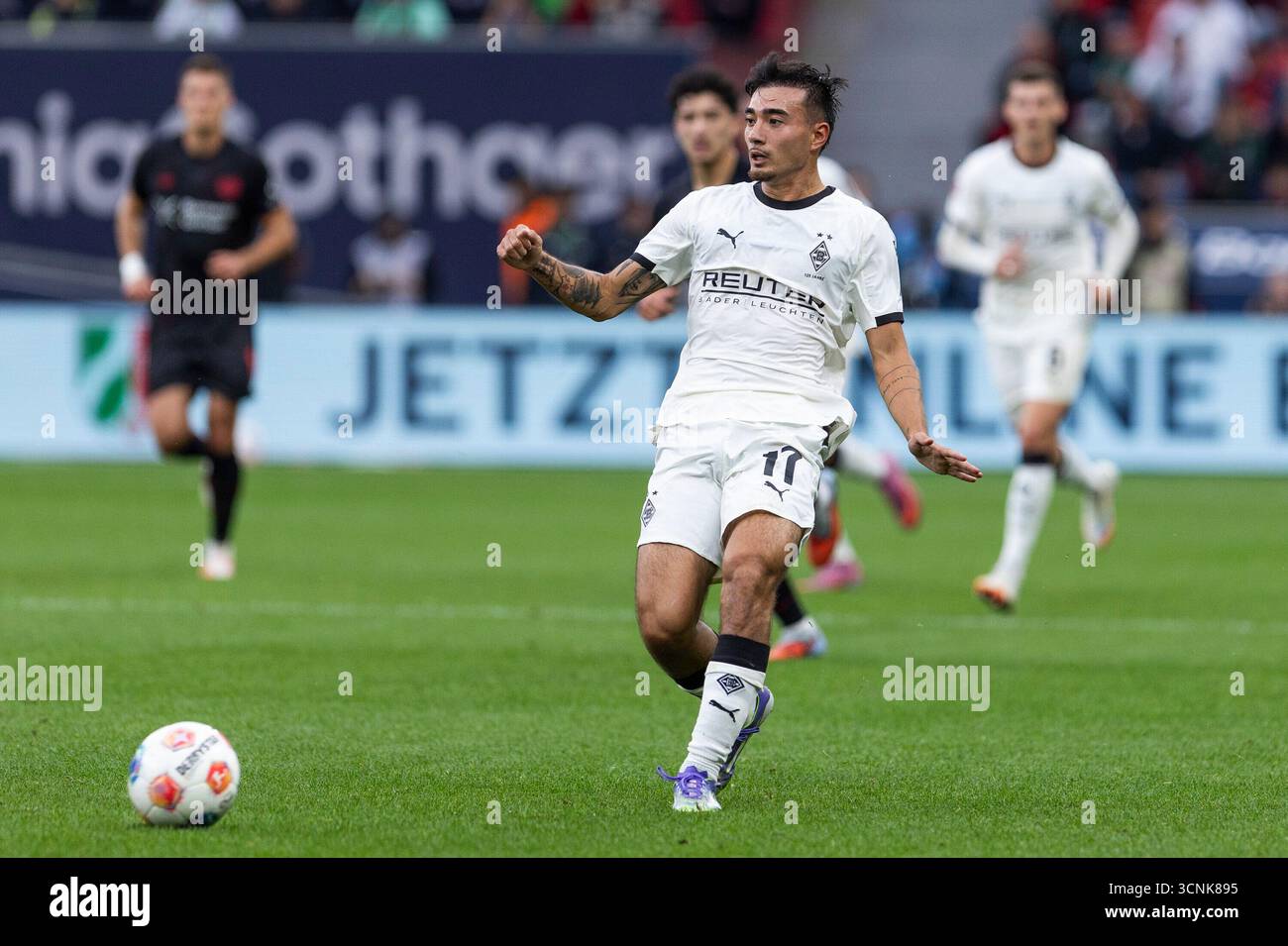 Jens Castrop (Borussia M?nchengladbach, 17). Bundesliga, Bayer 04 Leverkusen - Borussia M ...