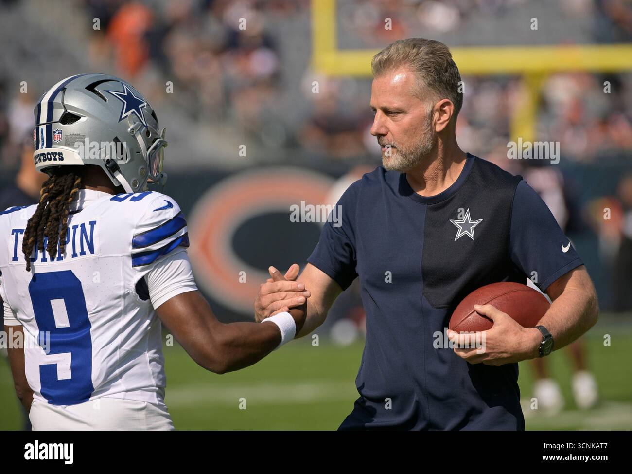 Former Chicago Bears head coach Matt Eberflus returns to Soldier Field ...