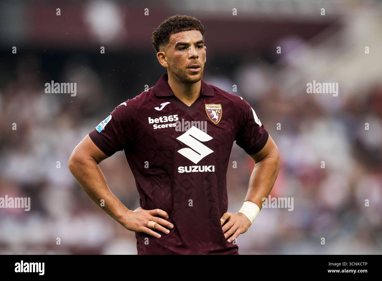 Che Adams of Torino FC looks on during the Serie A football match ...