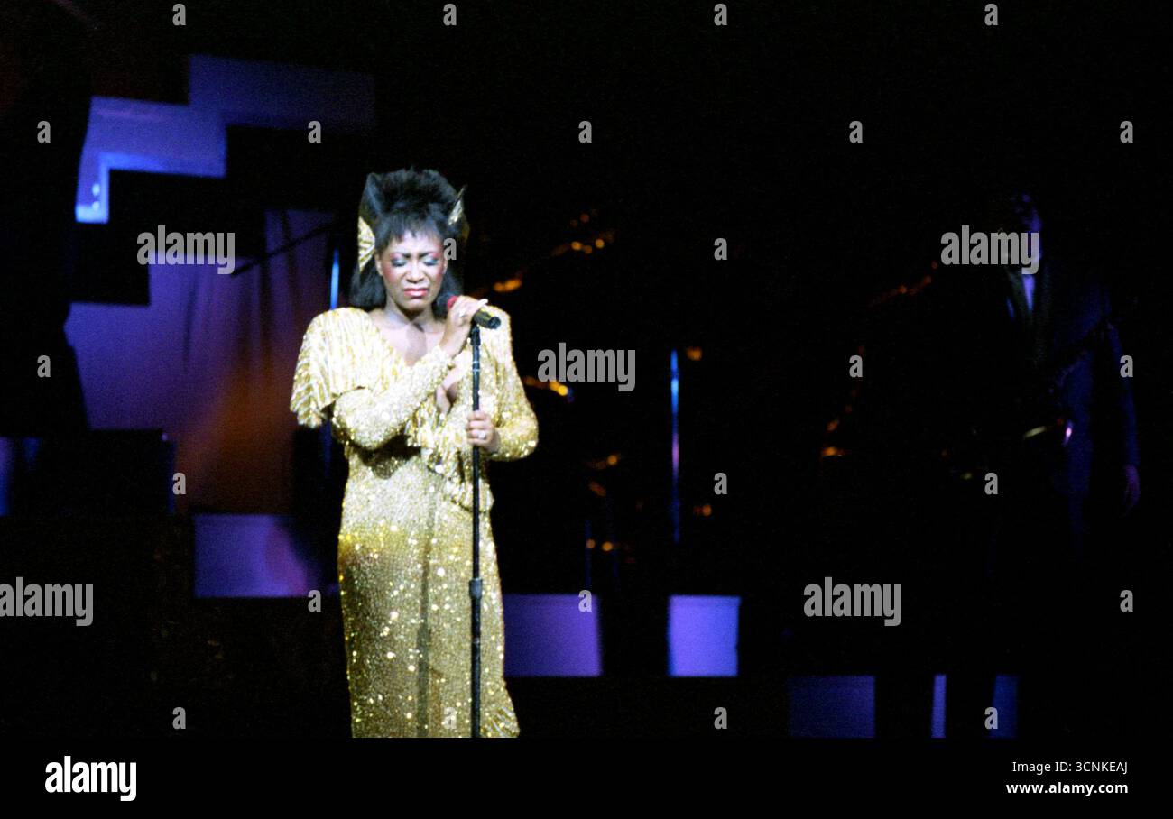 Los Angeles, CA, USA, approx. 1986. The American singer Patti LaBelle ...