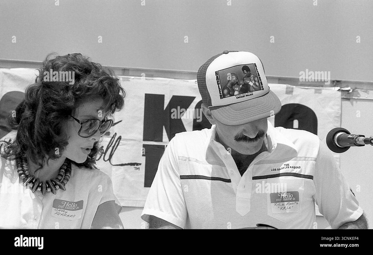 Los Angeles, USA, cca 1986. The AMerican actress Catherine Ferraro ...