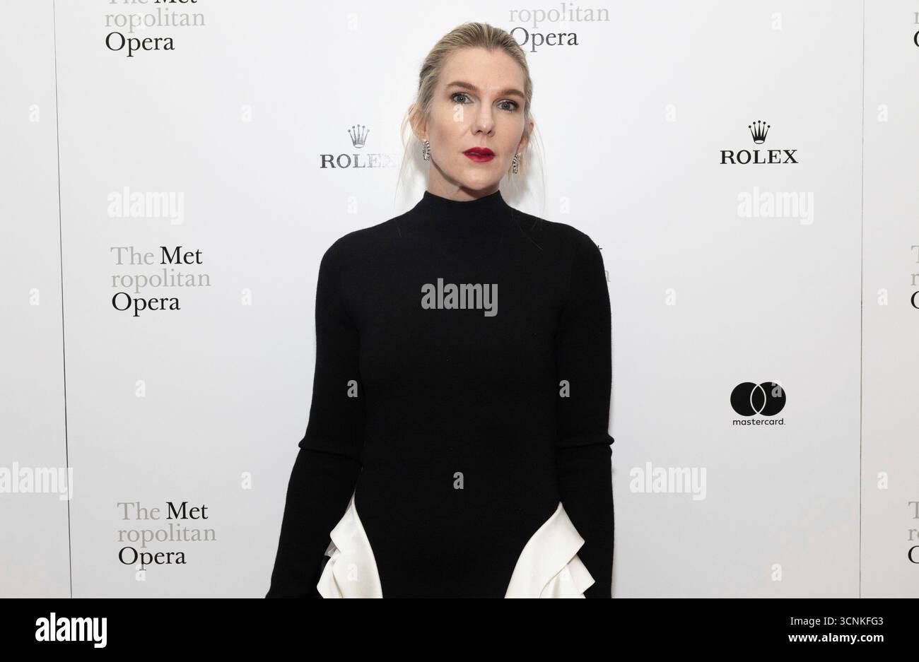 Lily Rabe attends the Metropolitan Opera opening night gala premiere of ...